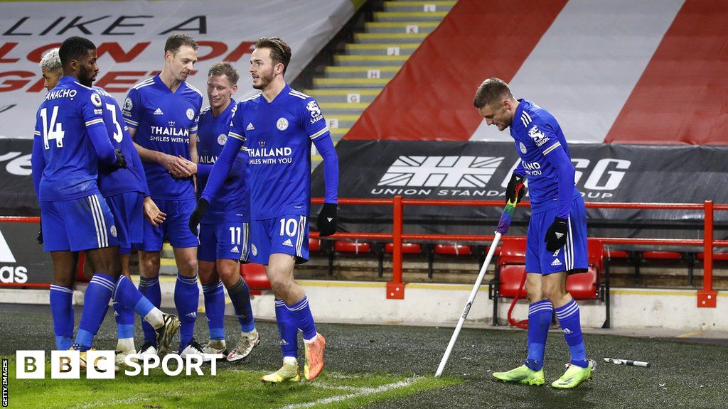 Jamie Vardy sends signed Pride flag to LGBT fan group - BBC Sport