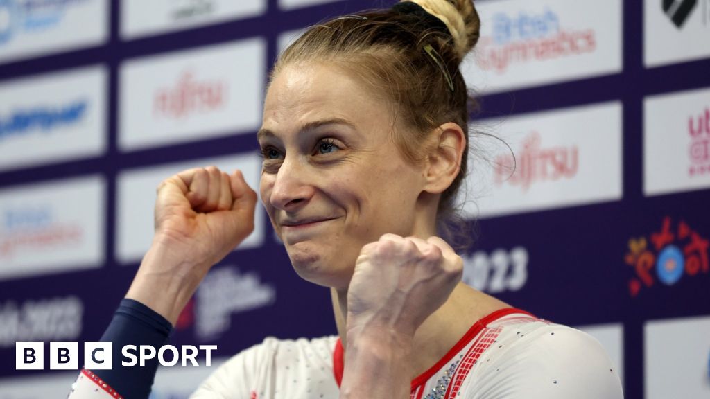 Great Britain's Bryony Page wins European women's trampoline title ...