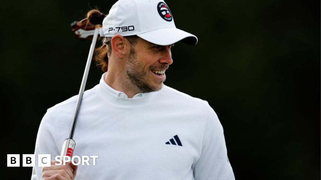 Gareth Bale: Retired Wales captain puts in strong first round in Pebble ...