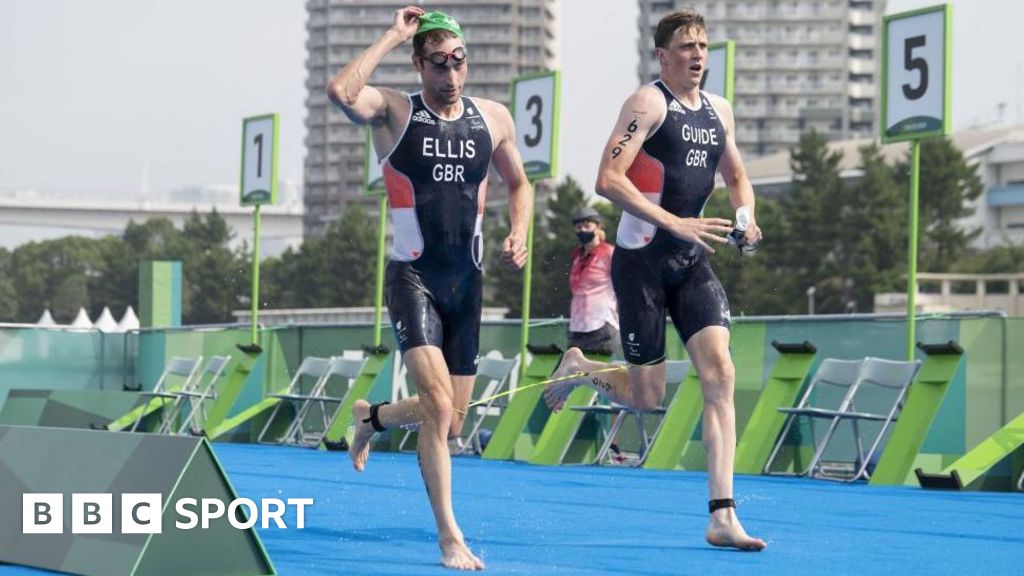 Luke Pollard: Triathlete 'so glad' he became guide after Dave Ellis ...