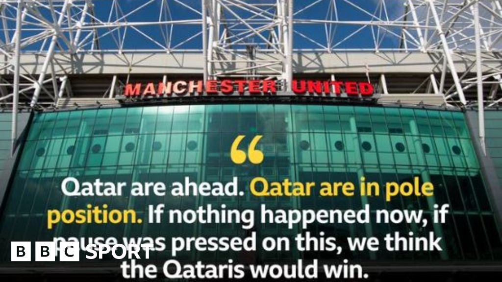 Man Utd Qatari Bid In Pole Position Bbc Sport