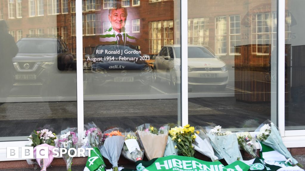 'It has meant a lot' - Hibs thankful for Gordon tributes - BBC Sport