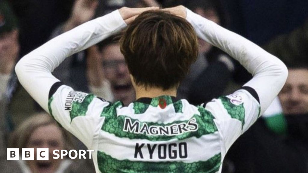 The numbers behind Celtic striker Kyogo's stellar Old Firm record - BBC ...
