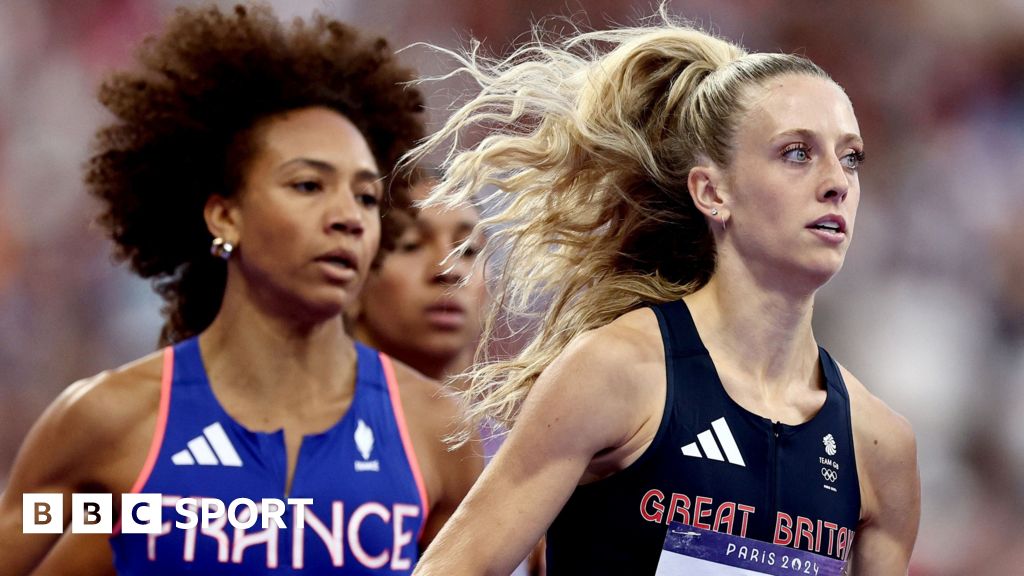 Olympics 2024: Jemma Reekie misses out on 800m final - BBC Sport