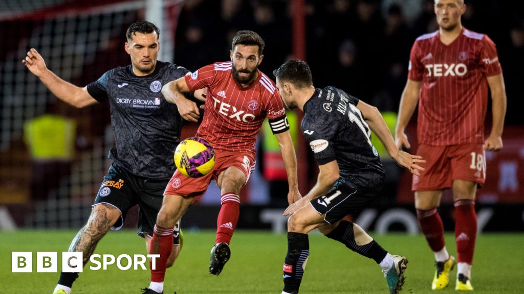 Aberdeen v St Mirren: Team news - BBC Sport