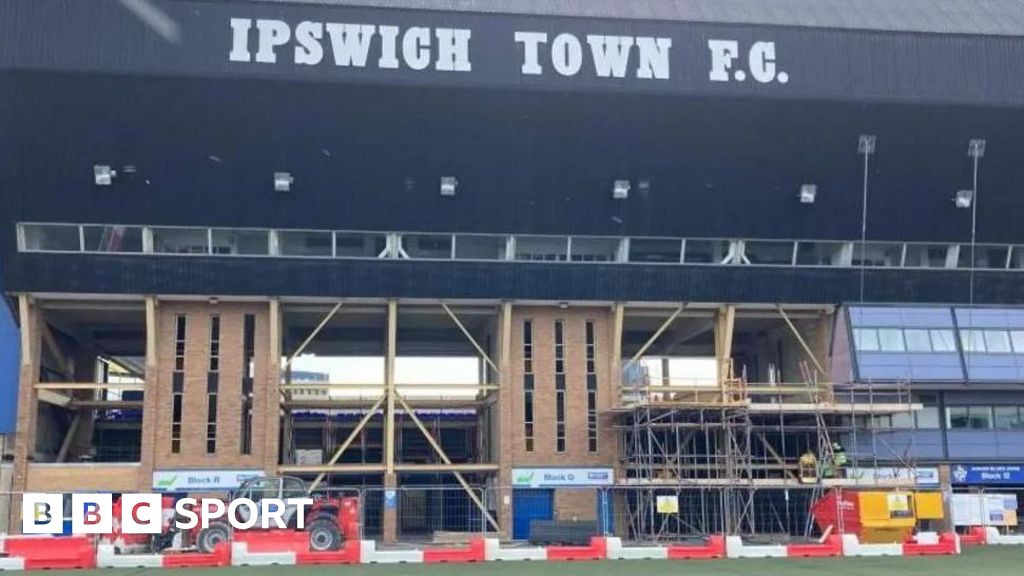 Ipswich Town news: Portman Road undergoes upgrade - BBC Sport