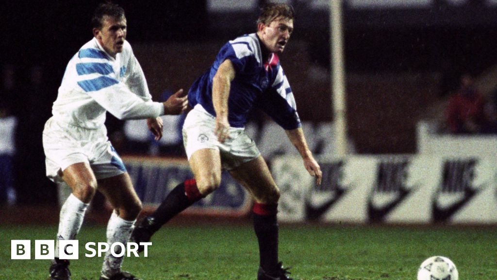 Ex-Rangers player Stuart McCall remembers first Champions League - BBC ...