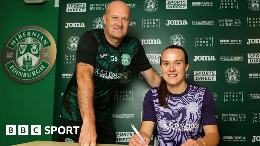 Hibs sign midfielder Ciara Grant from rivals Hearts - BBC Sport