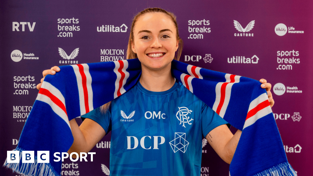 Rangers sign Aston Villa's Olivia McLoughlin on loan - BBC Sport