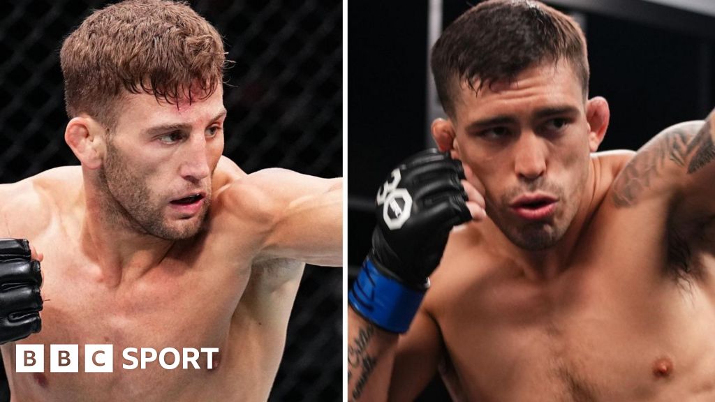 Oban Elliott: Welshman to face USA's Preston Parsons at UFC 304 - BBC Sport