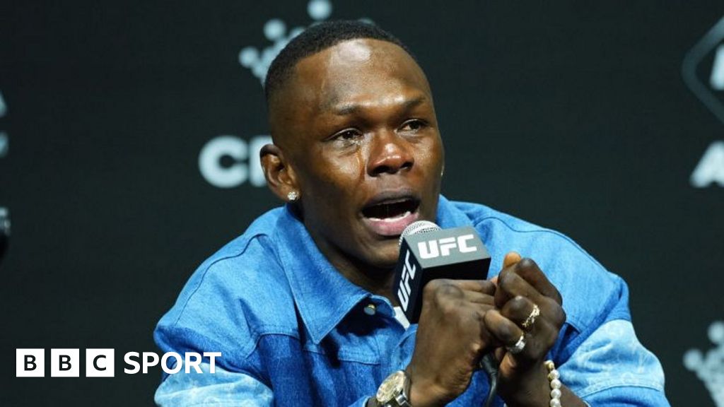 UFC 305: Israel Adesanya breaks down in tears after angry Dricus du ...