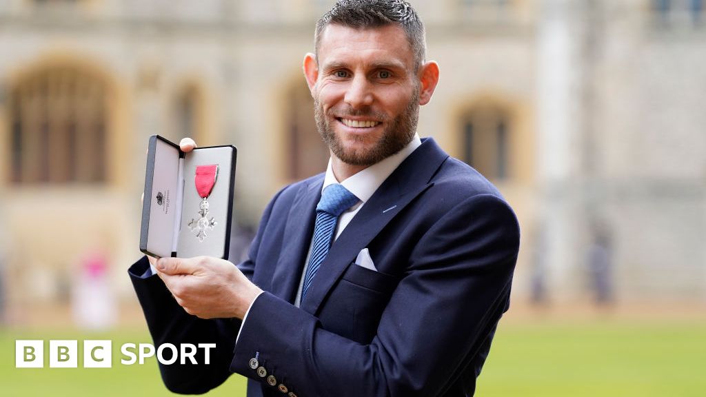 James Milner receives MBE award - BBC Sport