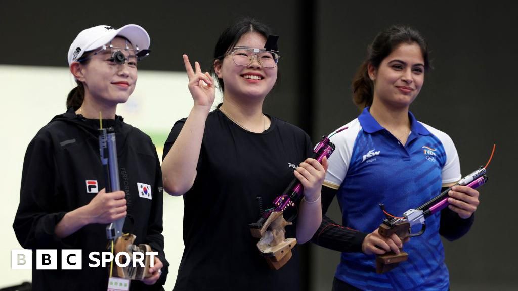 Olympic shooting: South Korea's Oh Ye Jin wins women's 10m air pistol ...