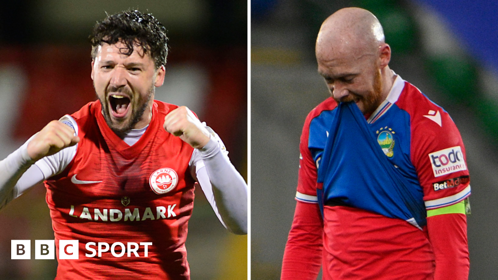 Irish Premiership: The 15 seconds that changed the title race - BBC Sport