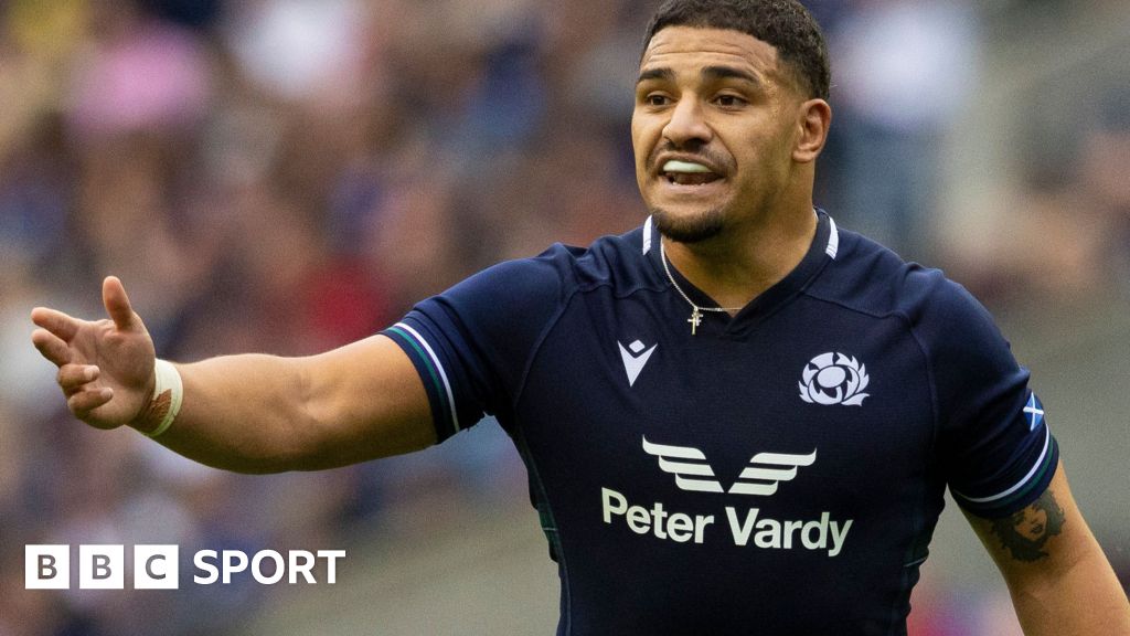 My Tongan dad will be going for Scotland - Tuipulotu - BBC Sport