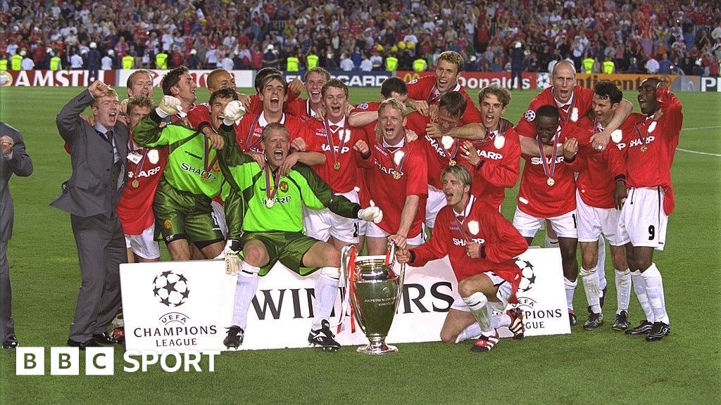 Manchester United Treble win makes 5 Live's 30 greatest moments - BBC Sport