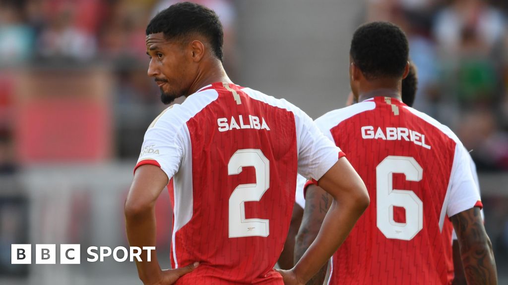 William Saliba returns in Arsenal friendly draw - BBC Sport