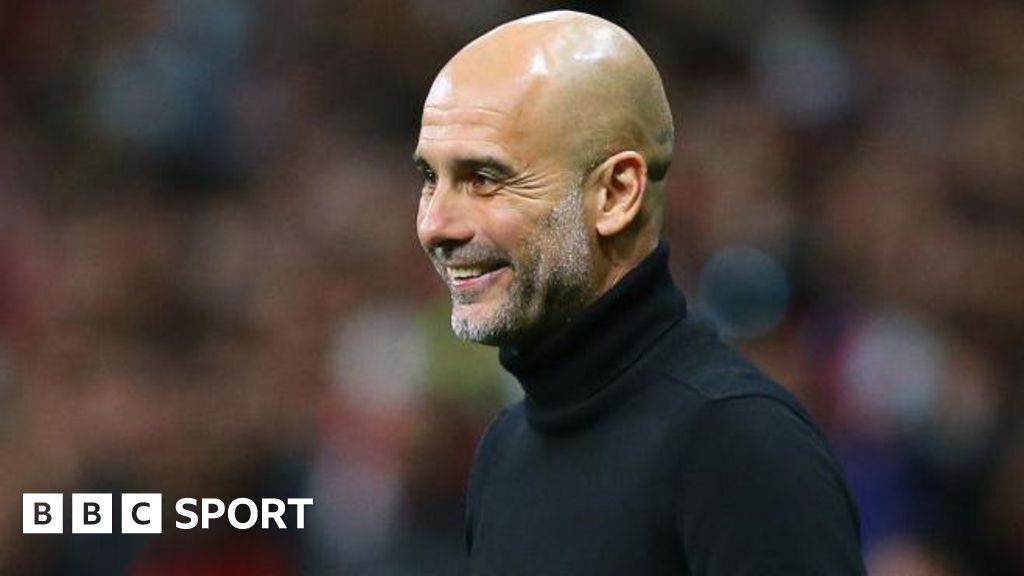 Man City: Guardiola 'loves' this stage of the season - BBC Sport