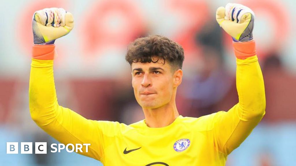 Chelsea: Kepa Arrizabalaga claims Save of the Season award - BBC Sport
