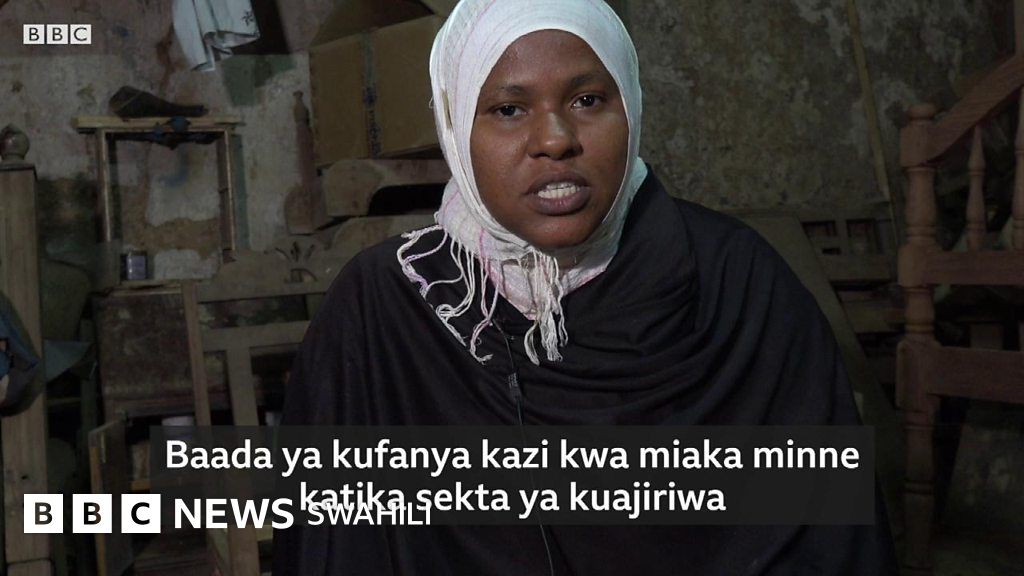 Summeiya Mohamed: Mwanamke anayefanya kazi ya Useremala Mombasa - BBC ...
