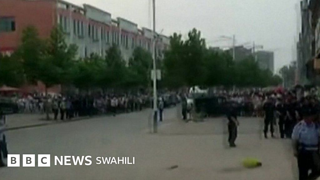 Mlipuko wakumba shule ya chekechea China - BBC News Swahili