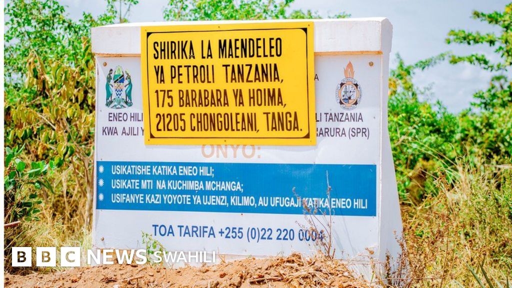 Ujenzi wa bomba la mafuta la Uganda - Tanzania waanza - BBC News Swahili