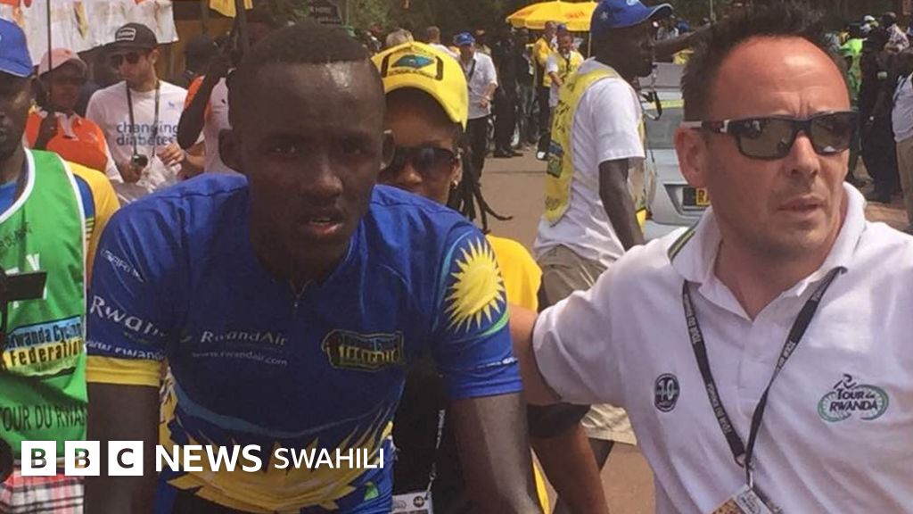 Tour du Rwanda: Samuel Mugisha awika mbio za baiskeli - BBC News Swahili
