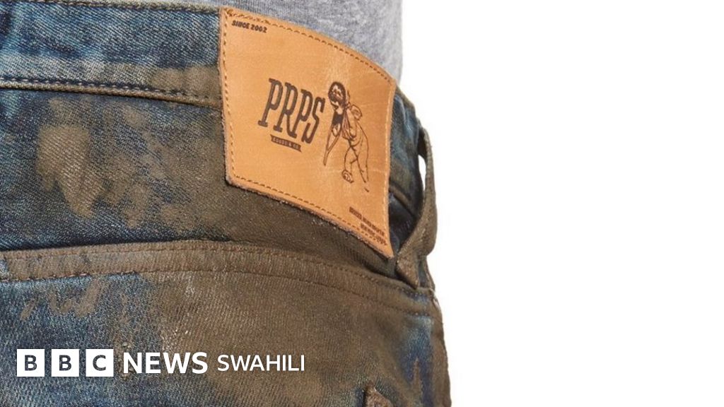 Suruali chafu zauzwa dola 425 - BBC News Swahili