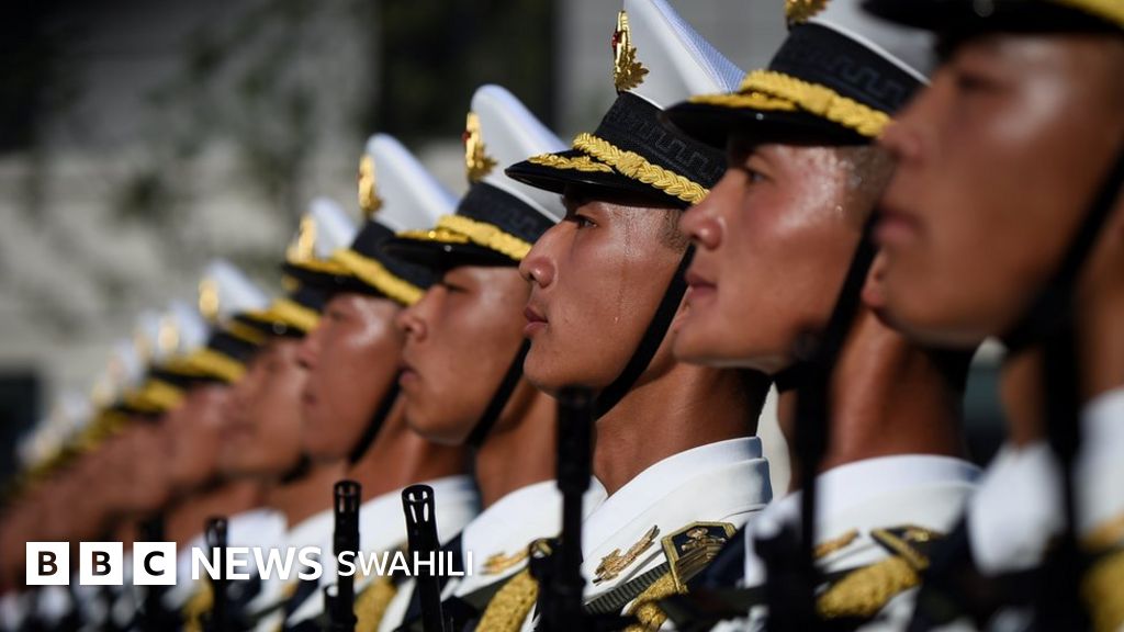 Gwaride maalum China litakaloonyesha silaha zake mpya - BBC News Swahili
