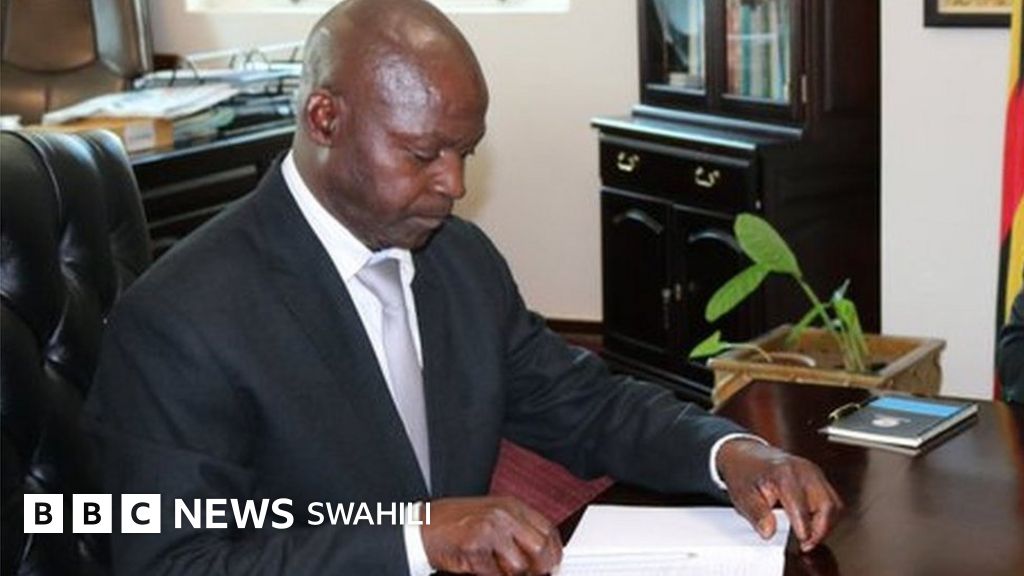 Anselem Sanyatwe: Marekani yamuekea vikwazo mjumbe wa Zimbabwe Tanzania ...