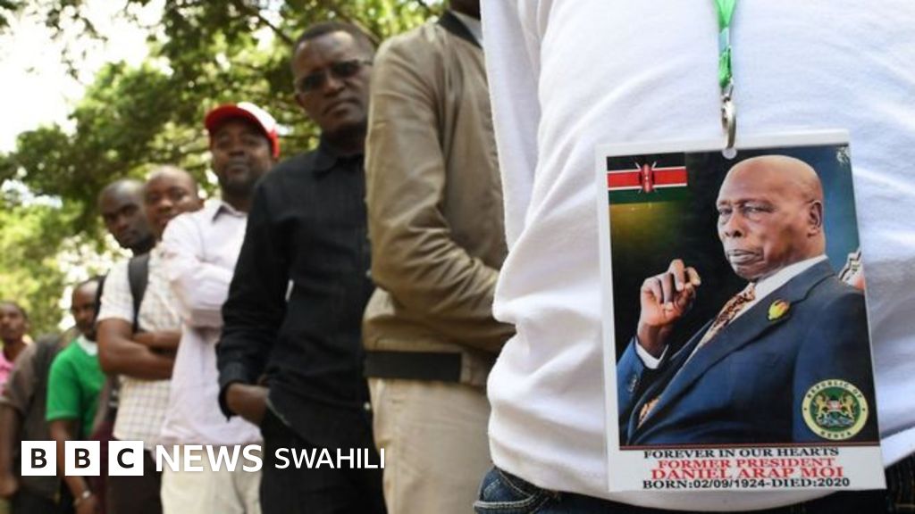 Daniel Toroitich Arap Moi: Wakenya watoa heshima za mwisho kwa rais ...