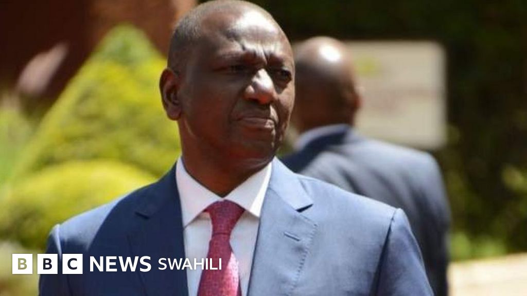 William Ruto: Naibu rais wa Kenya akiri 'walaghai' waliingia ofisini ...
