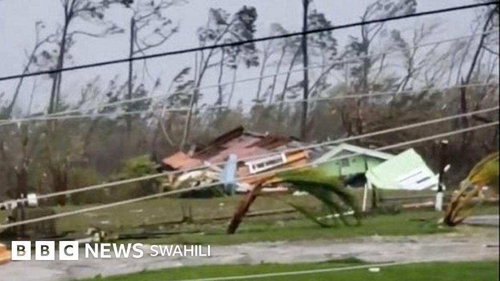 Kimbunga Doriani: Bahamas yapigwa na kimbunga kibaya zaidi - BBC News ...