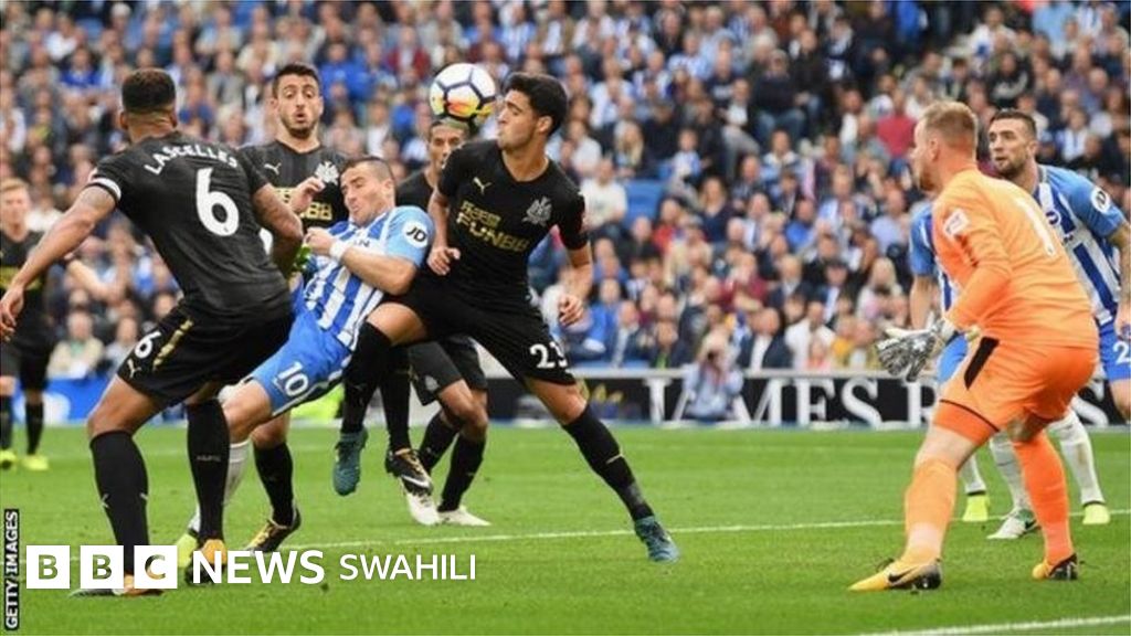 Brighton yaizamisha Newcastle United EPL - BBC News Swahili