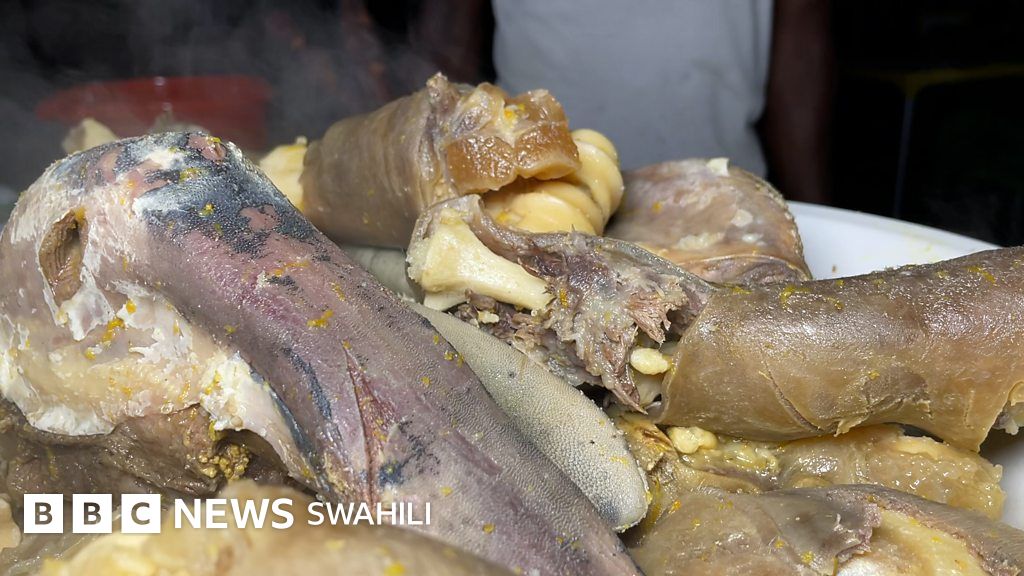 Unafahau maandalizi ya Supu ya Kongoro ama Marondo, supu maarufu hasa ...