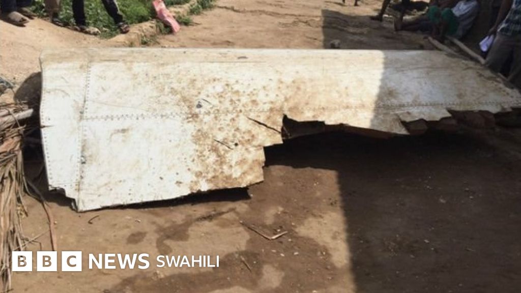 Mabaki yaliyopatikana Pemba, Tanzania ni ya MH370 - BBC News Swahili