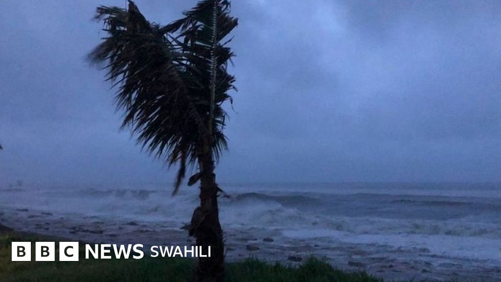 Kimbunga Kenneth: Kinaweza kurudia kupiga tena Msumbiji - BBC News Swahili