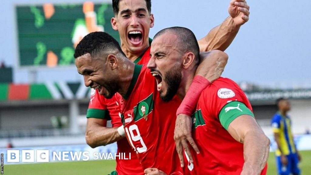 Taifa stars ya Tanzania yacharazwa mabao 3 bila jibu na Morocco - BBC ...