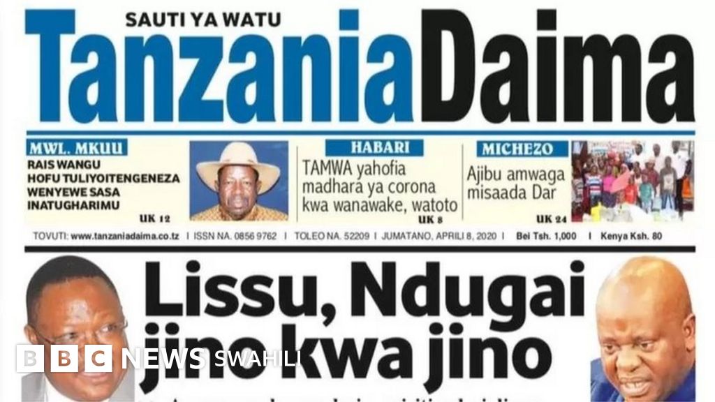 Nini maana ya kufunguliwa kwa magazeti yaliyofungiwa Tanzania? - BBC News Swahili