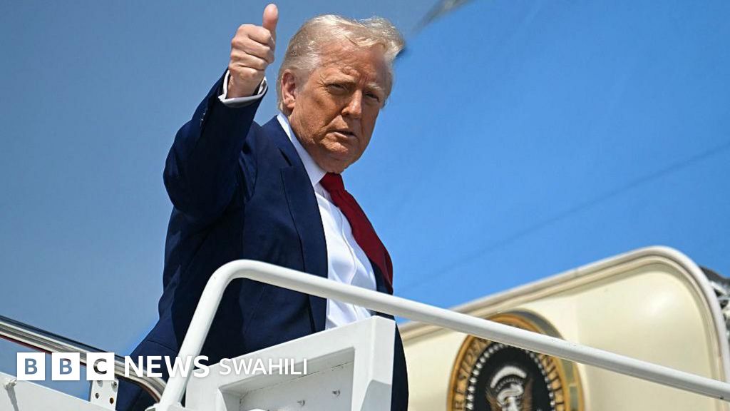 Kwanini Trump anazuru tena eneo Ghuba? - BBC News Swahili