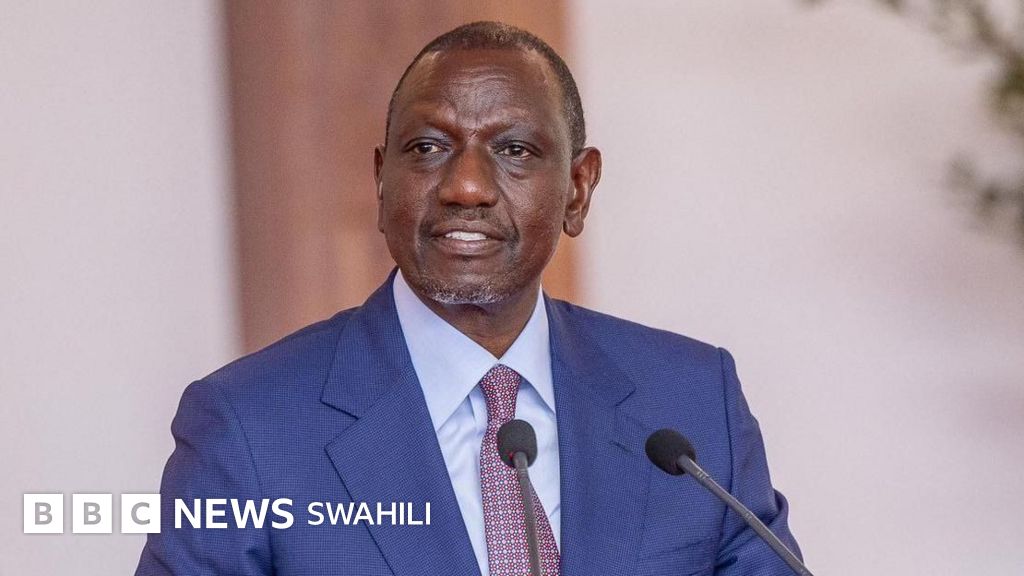 Maandamano Kenya: 'Msiwaue, wapigeni risasi mguuni' Ruto awaambia polisi - BBC News Swahili
