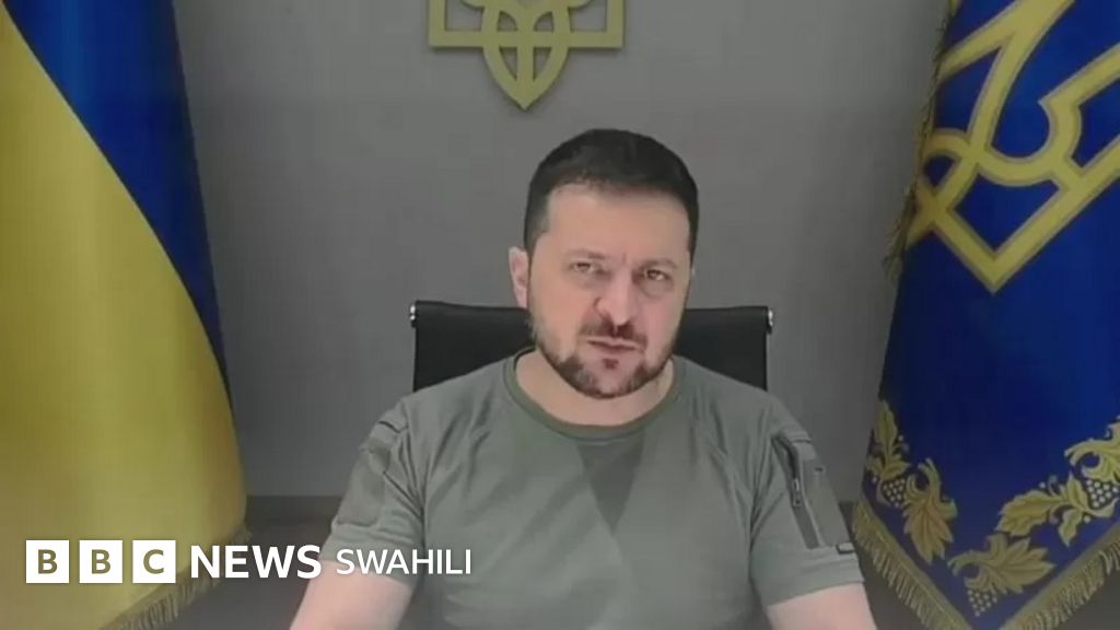 Urusi na Ukraine: Warusi wanaandaliwa kwa vita vya kinyuklia - Zelensky ...