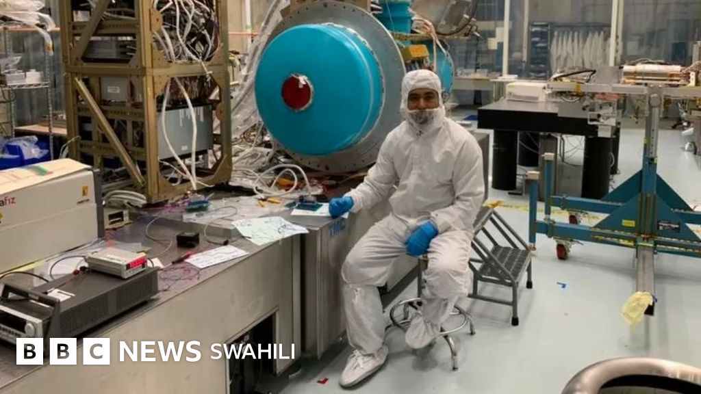 Mwanasayansi wa Ethiopia anayetafuta maji mwezini - BBC News Swahili