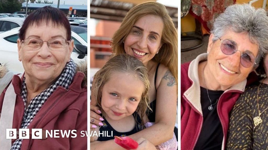 Israel-Gaza: Familia zapata utulivu baada ya mateka kuachiwa - BBC News ...