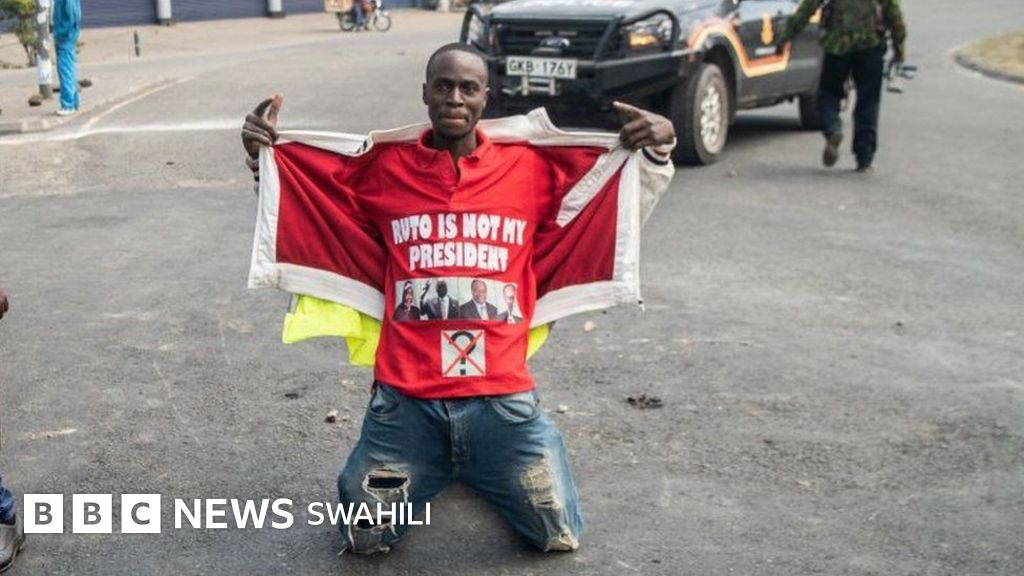 Maandamano ya Kenya: 'Ninahisi kusalitiwa na William Ruto' - BBC News Swahili
