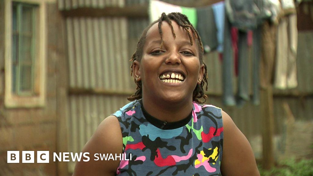 DJ Wiwa: Atumia miguu kuzungusha santuri - BBC News Swahili