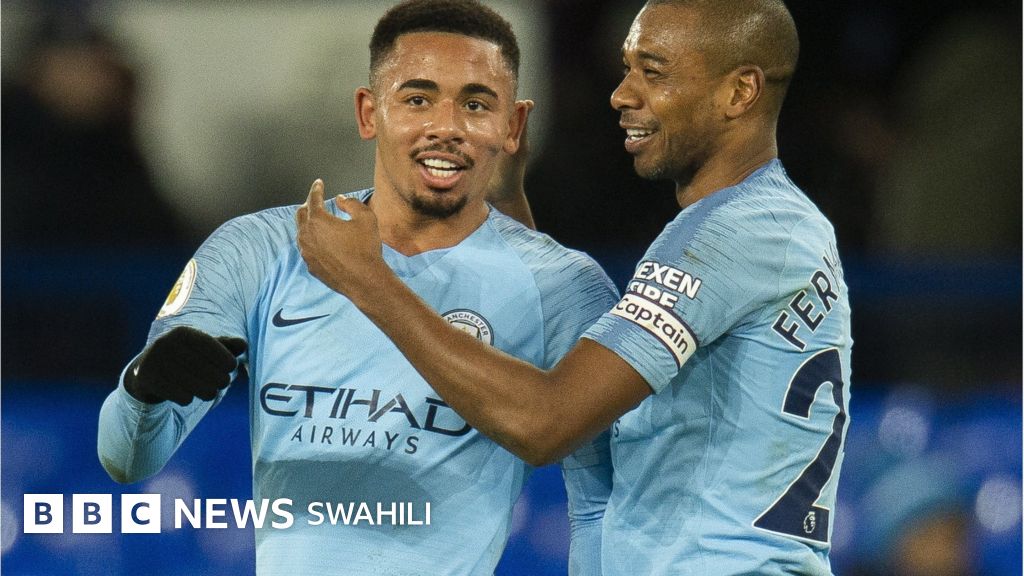 Everton 0-2 Manchester City: City yapanda juu ye jedwali baada ya ...