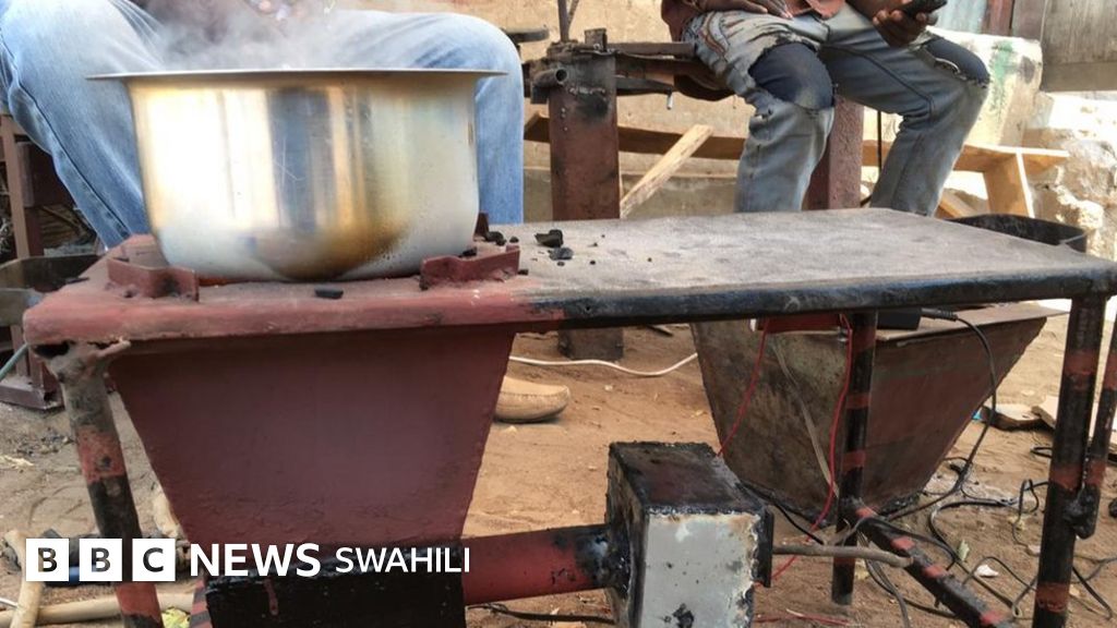Tanzania: Ubunifu wa jiko linalotumia makaa ya mawe - BBC News Swahili