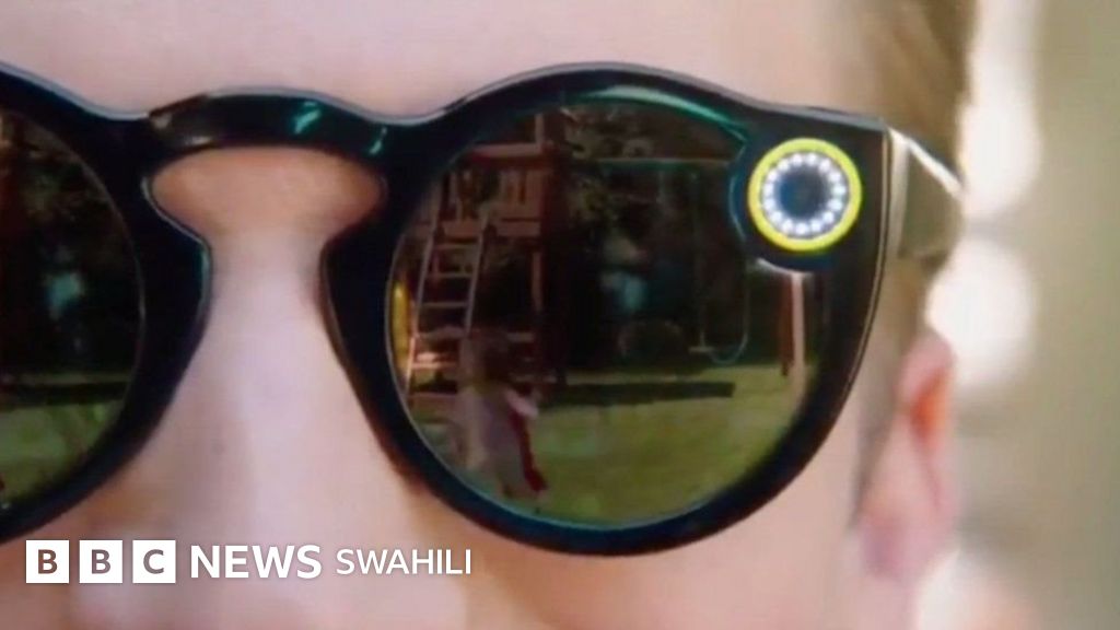 Snapchat imezindua miwani yenye kamera - BBC News Swahili