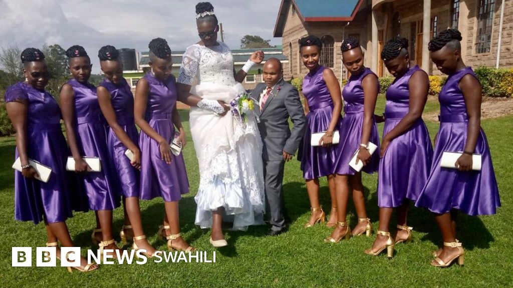 Maharusi waliopendana licha ya vimo vyao Kenya - BBC News Swahili